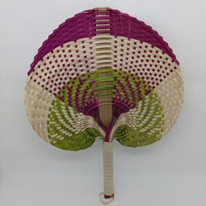 Straw Fan - Etsy UK