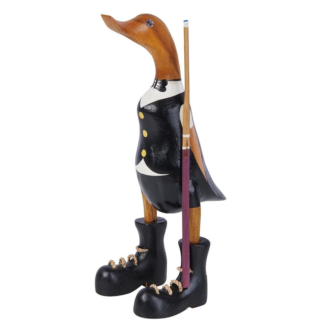 Bamboo Root Snooker Player Duck - Etsy