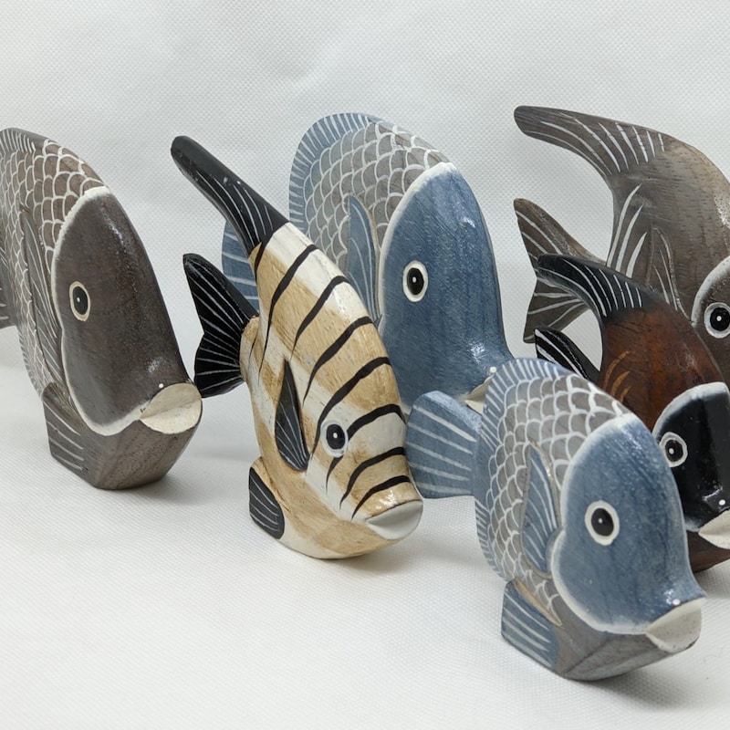 Wooden Fish - Etsy UK