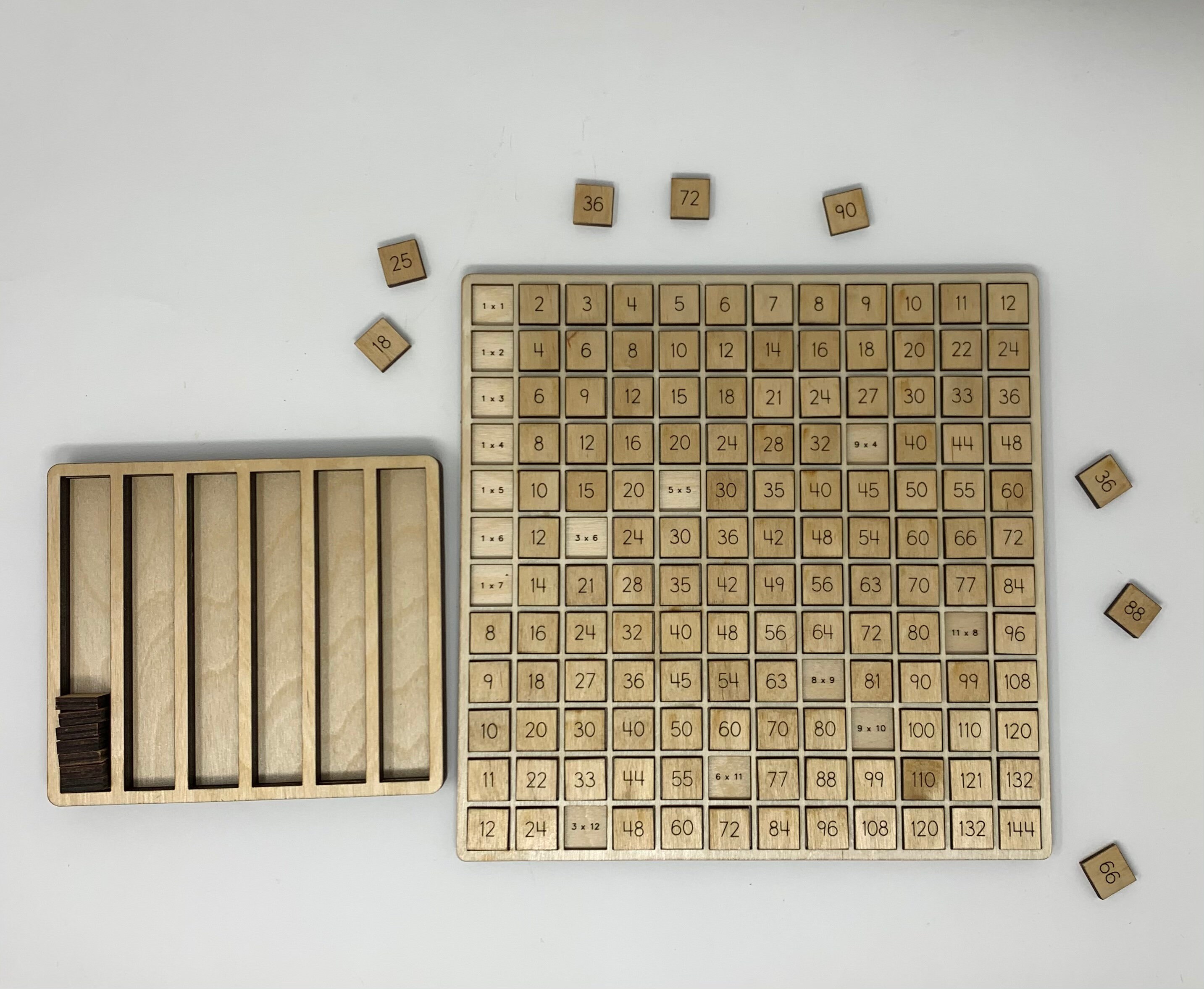 Montessori Multiplication Table - Etsy