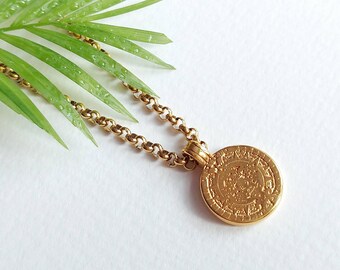 Mayan Pendant - Etsy