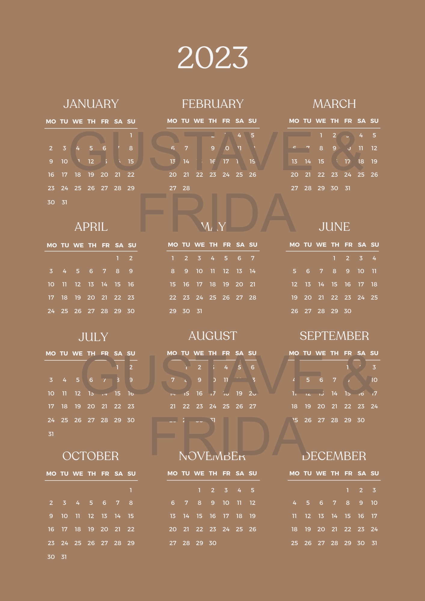 Simple Digital Planner 2023-2024 - Etsy