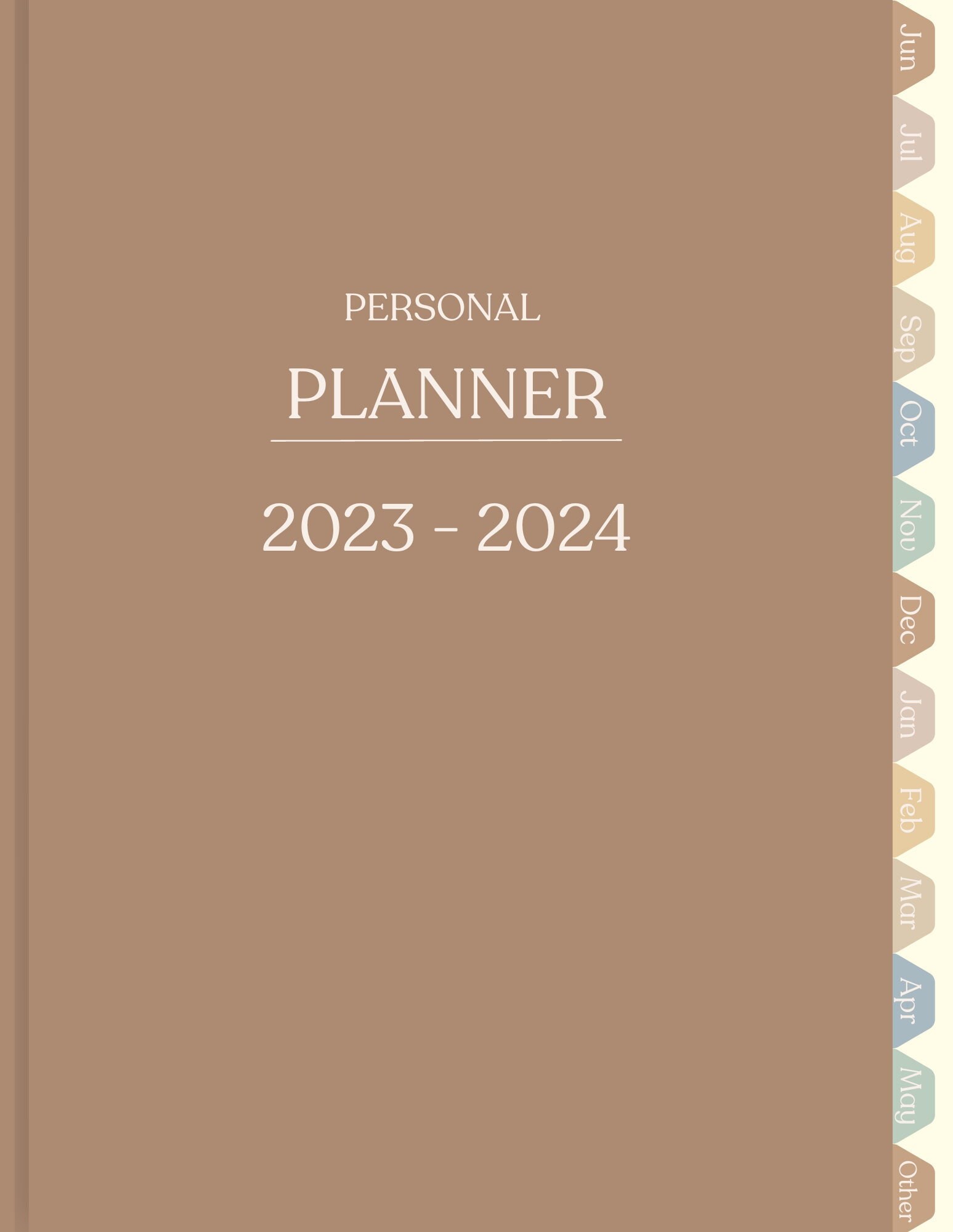 Simple Digital Planner 2023-2024 - Etsy