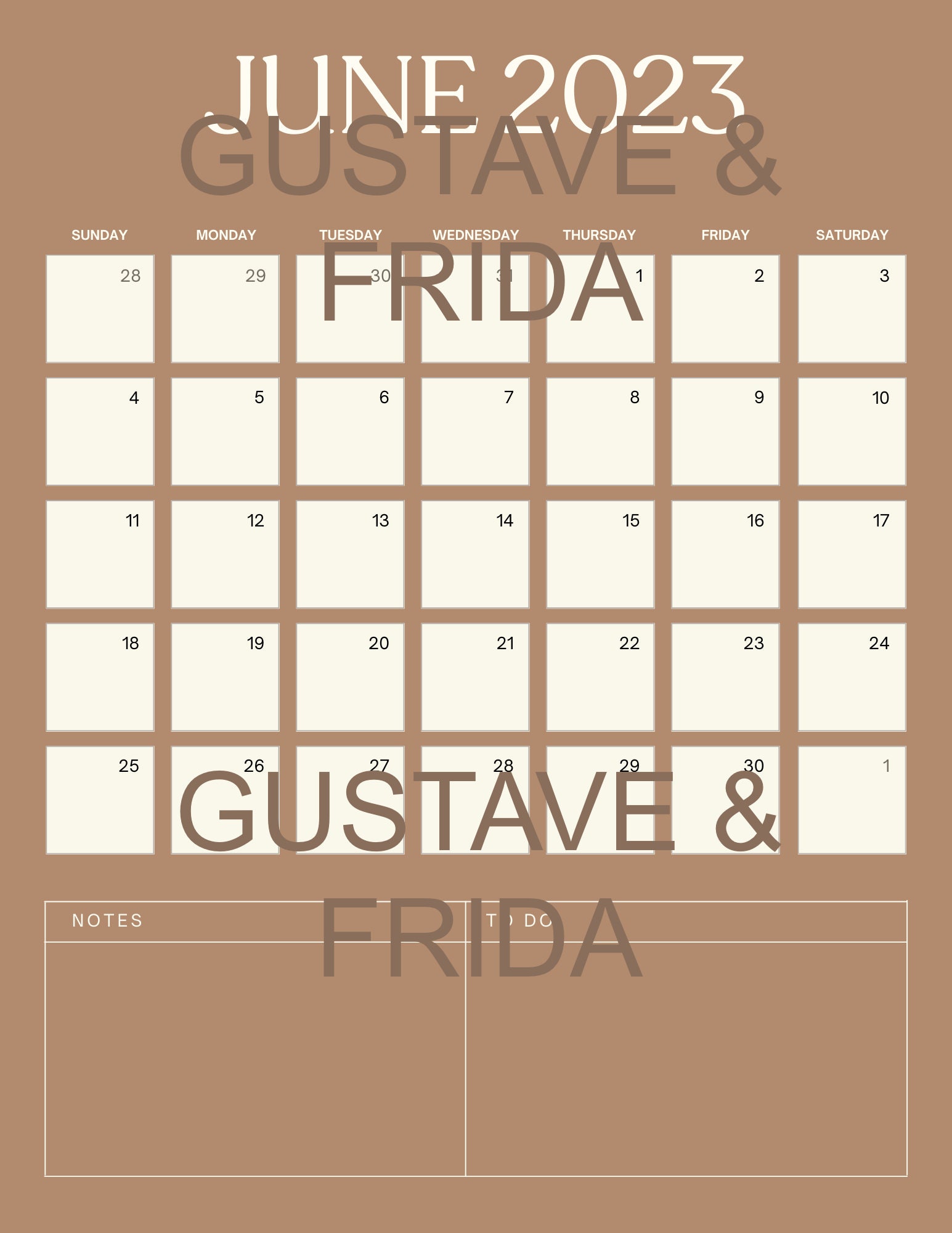 Simple Digital Planner 2023-2024 - Etsy