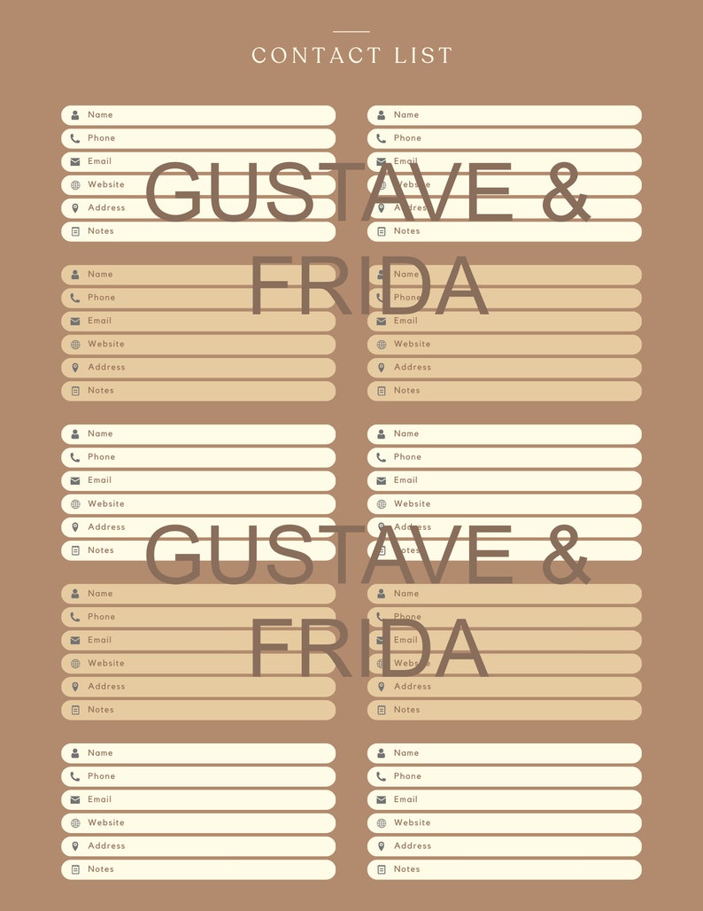 Simple Digital Planner 2023-2024 - Etsy