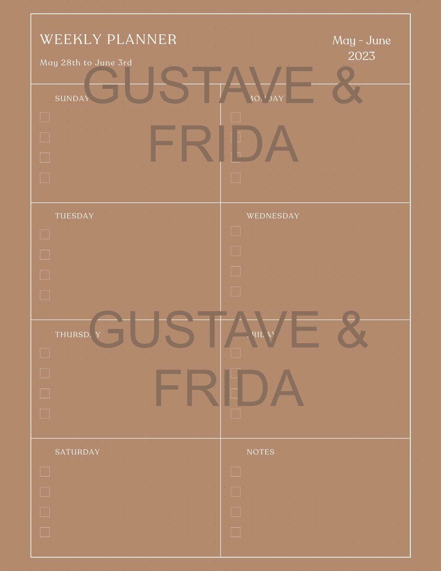 Simple Digital Planner 2023-2024 - Etsy