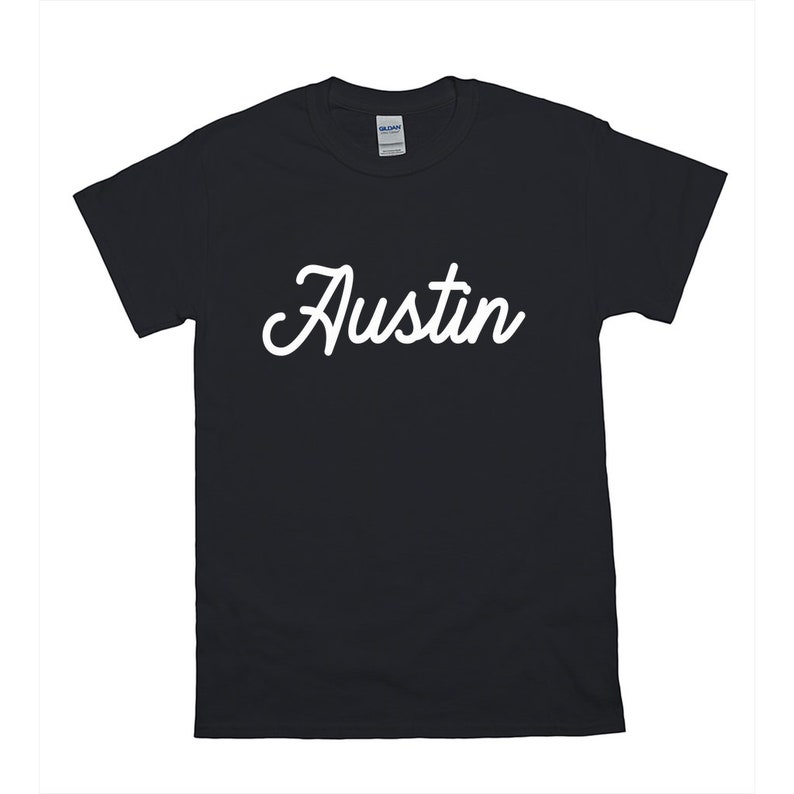 Austin T-Shirt Unisex Men's Women's | Etsy