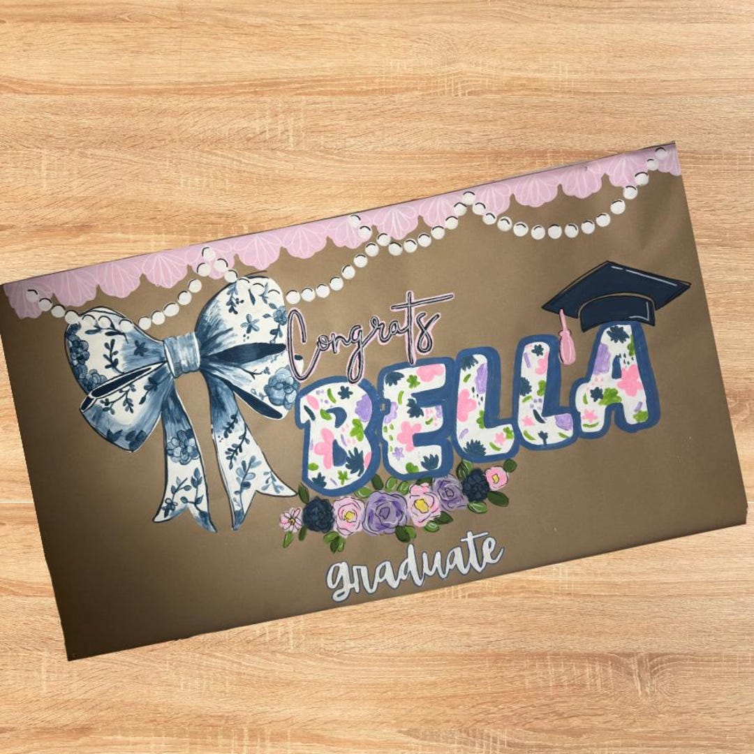Custom Hand-painted 3x5 Banner: Personalized Party Backdrop - Etsy ...