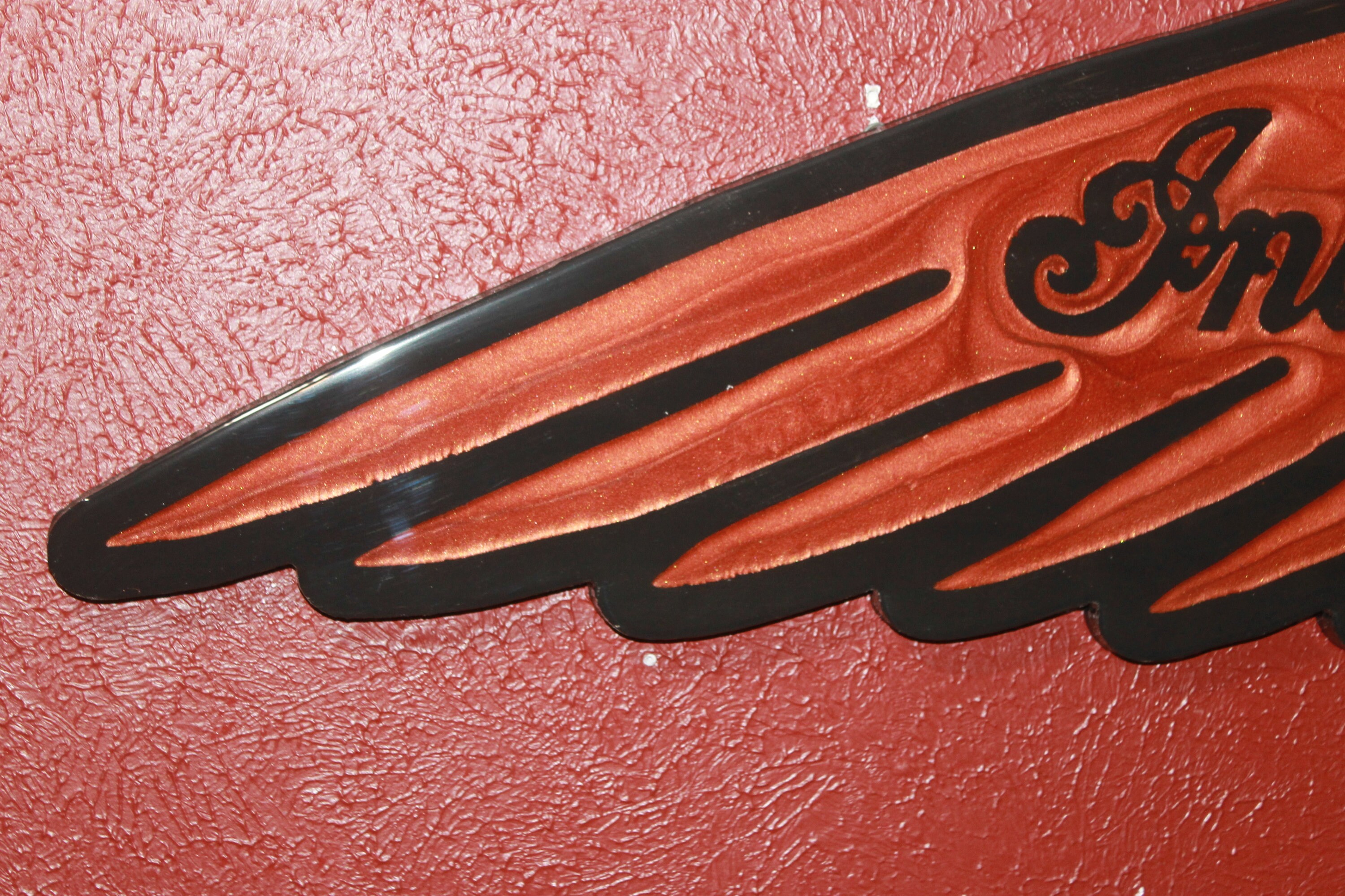 Indian Motorcycle Matching Wood Signs. Inlayed With Copper - Etsy