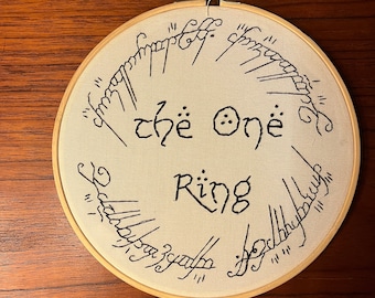 One Ring the Lord of the Rings - Etsy