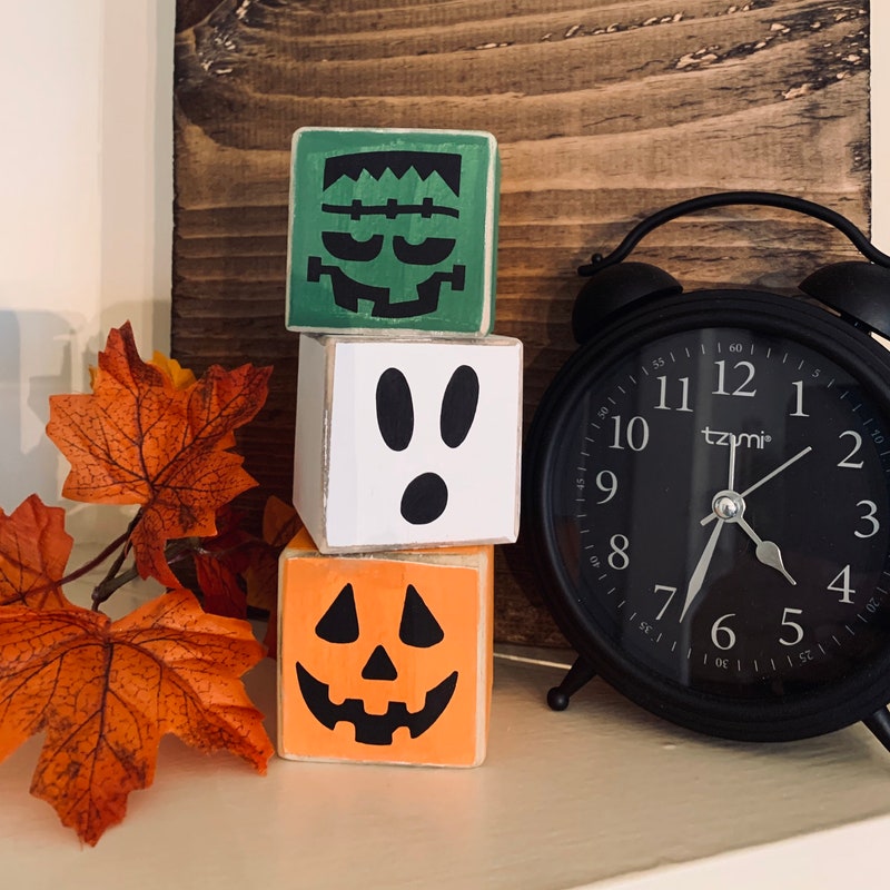 Halloween Wood Decor - Etsy