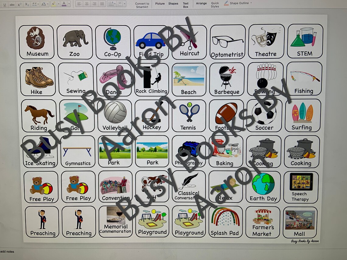 Printable Weekly Visual Schedule - Etsy Canada