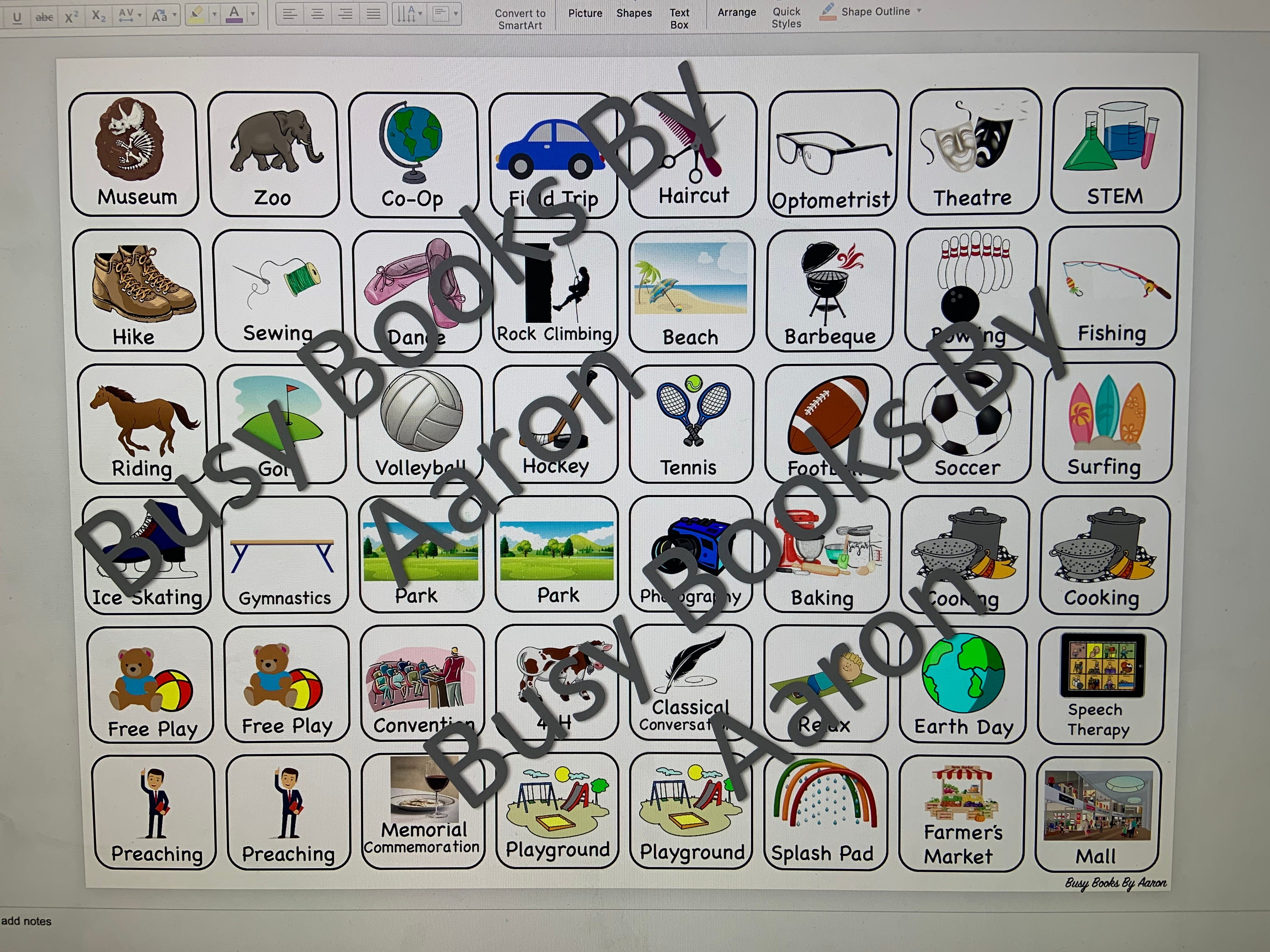 Printable Weekly Visual Schedule - Etsy Canada