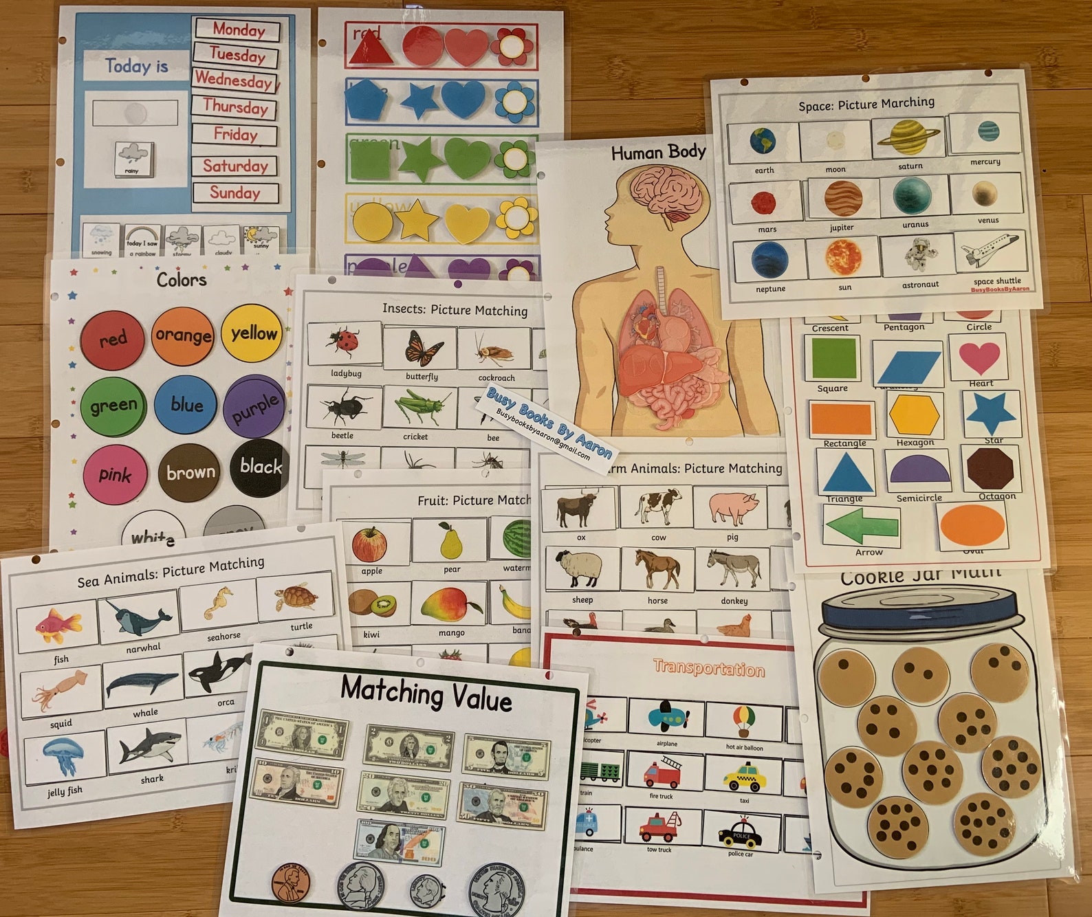 Printable Busy Book - Etsy