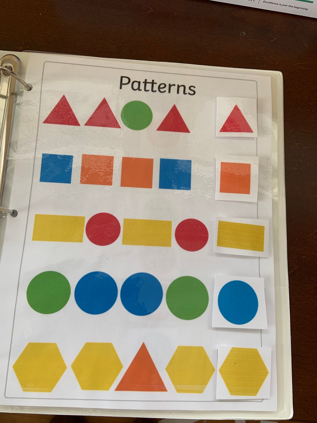Busy Book Printable Activity: Patterns - Etsy