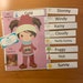 Printable Busy Book Activity: Girl Weather Dress up Activity - Etsy