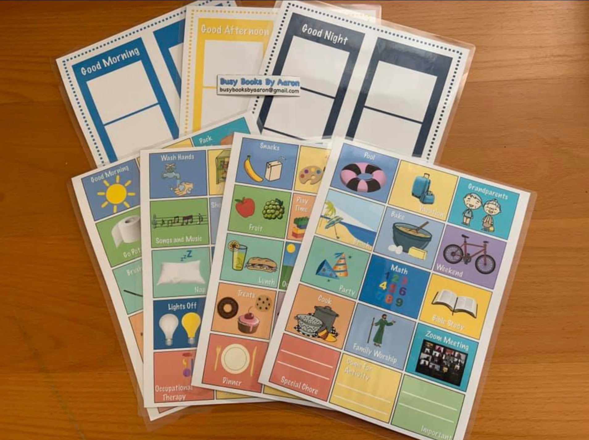 Printable Visual Schedule - Etsy