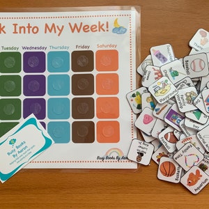 Printable Weekly Visual Schedule - Etsy Canada