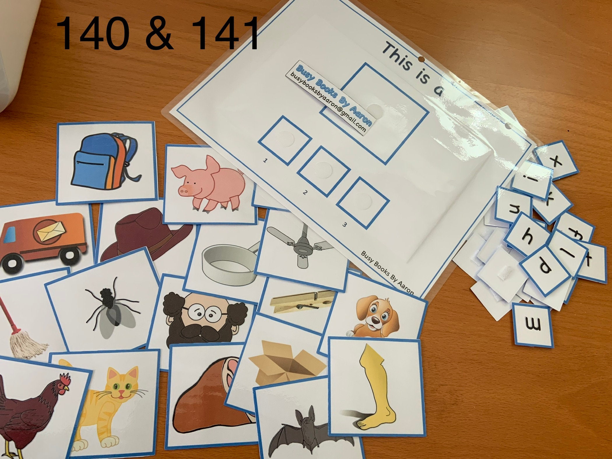 Printable Busy Book Activity: Spelling - Etsy