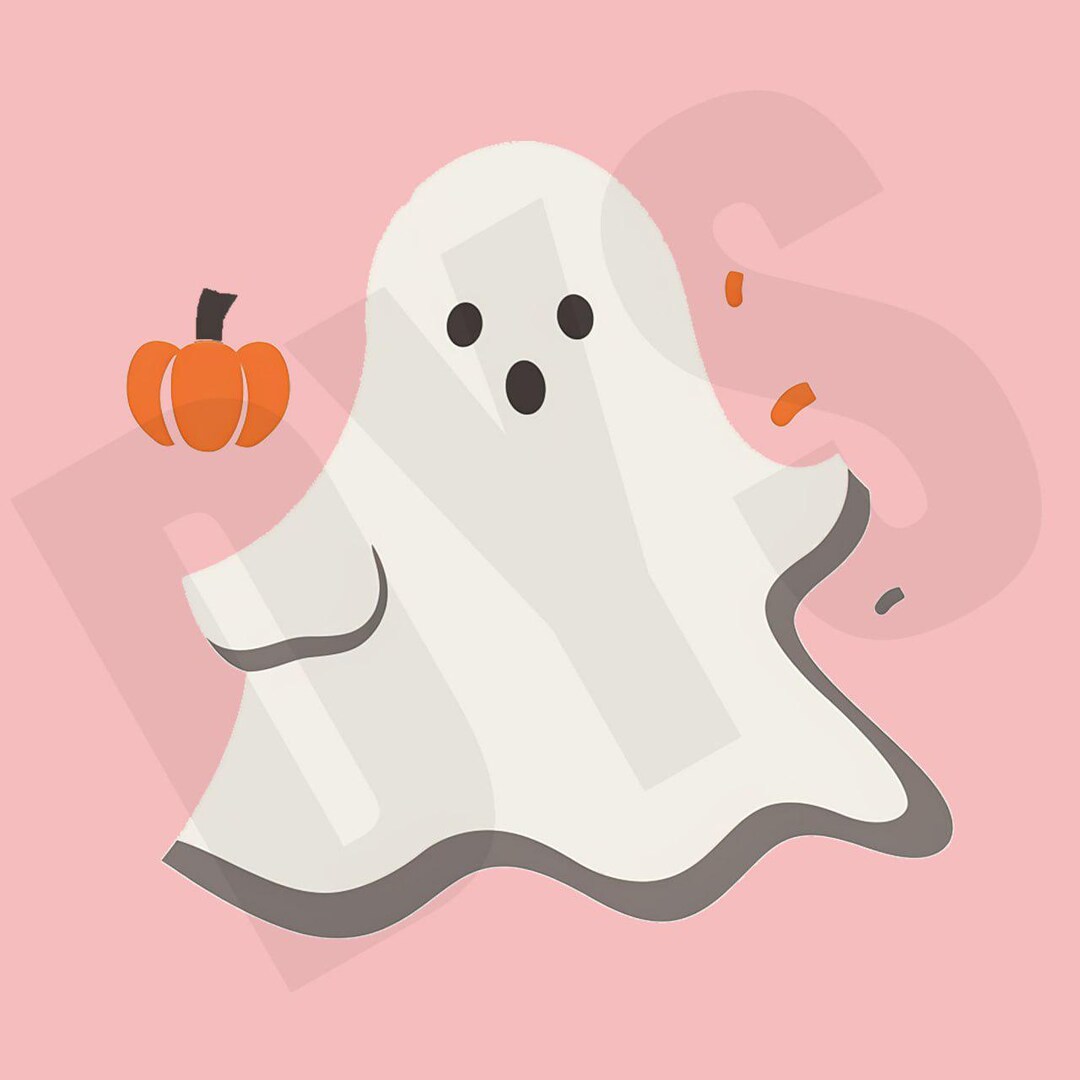 Cute Ghost Png, Halloween Png, Coffee Png, Boogie Png, Boogie Ghost ...