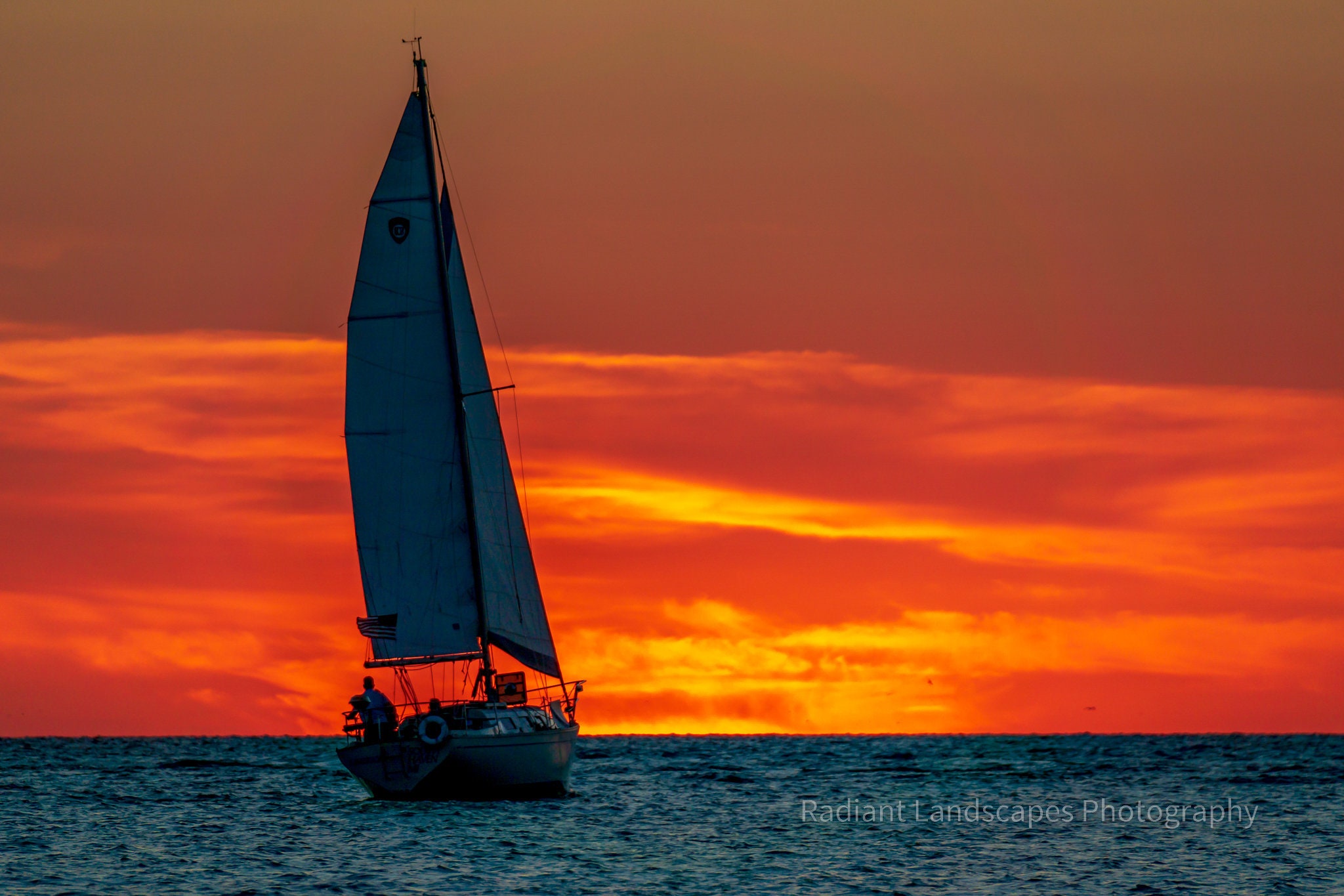 Sunday Night Serenity Great Lakes Sailing Professional Photo Prints ...