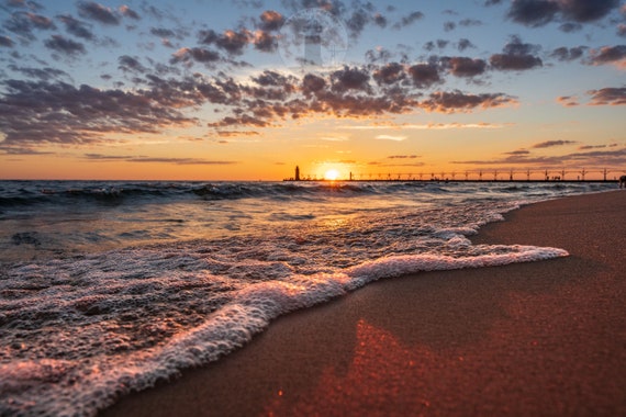 Sugar Sand Beach South Haven Beach Photo - Etsy