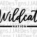 Wildcat Nation Svg, Wildcat Svg, School Sports Team Shirt Svg, School ...