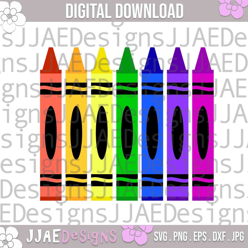 Crayon Monogram Svg Crayon Split Monogram Svg Crayon Svg - Etsy