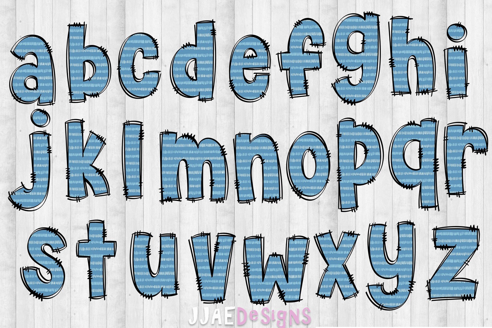 Christmas Alphabet PNG Letters Doodle Letters PNG Letters - Etsy