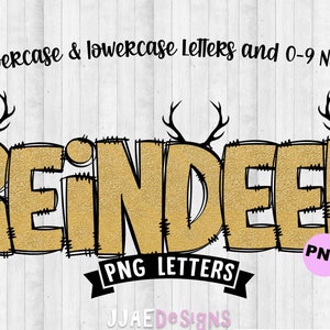 Christmas Alphabet PNG Letters, Doodle Letters PNG Letters, Christmas ...