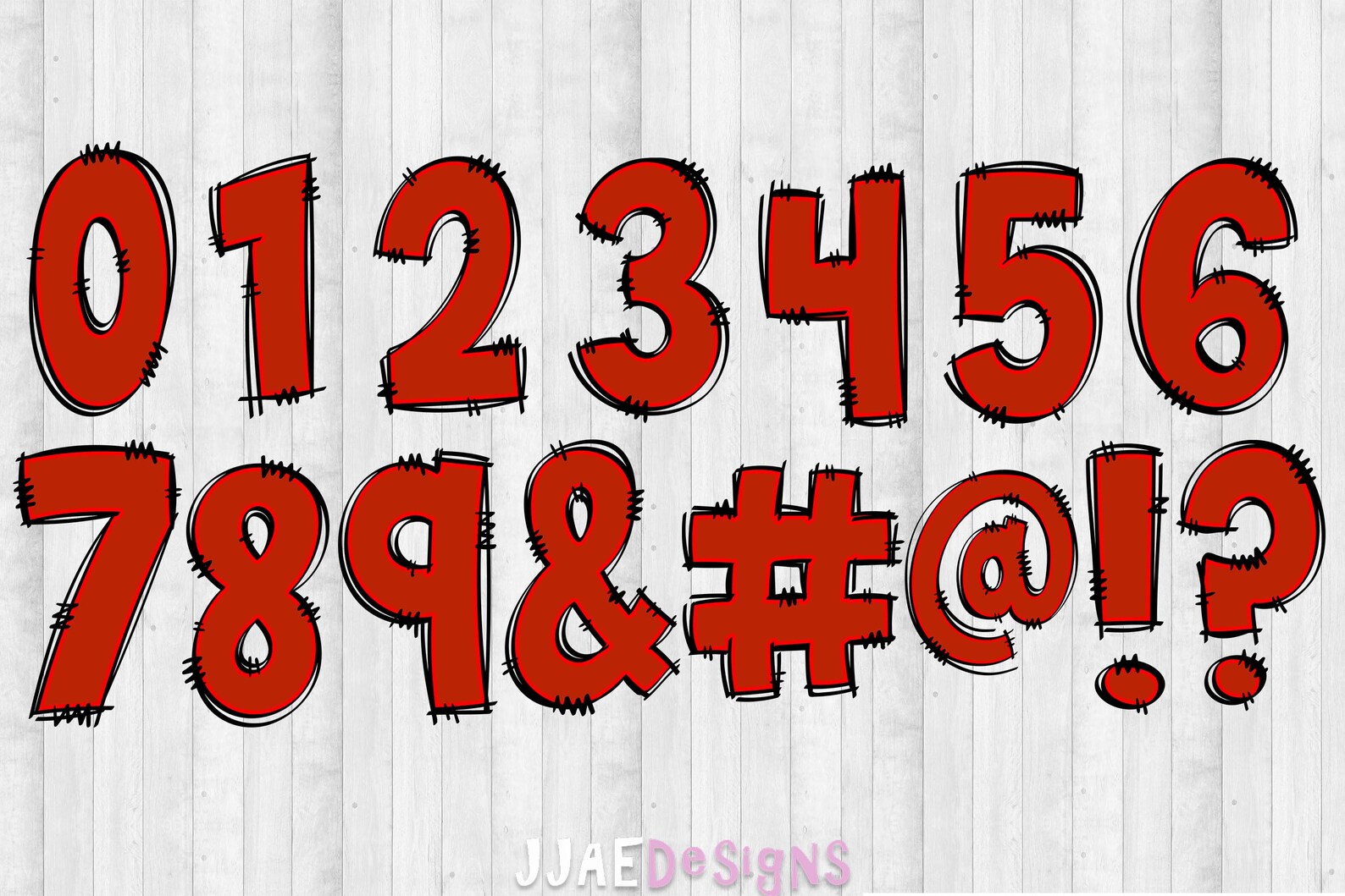 Red PNG Letters Doodle Red Alphabet PNG Doodle Letters Set - Etsy