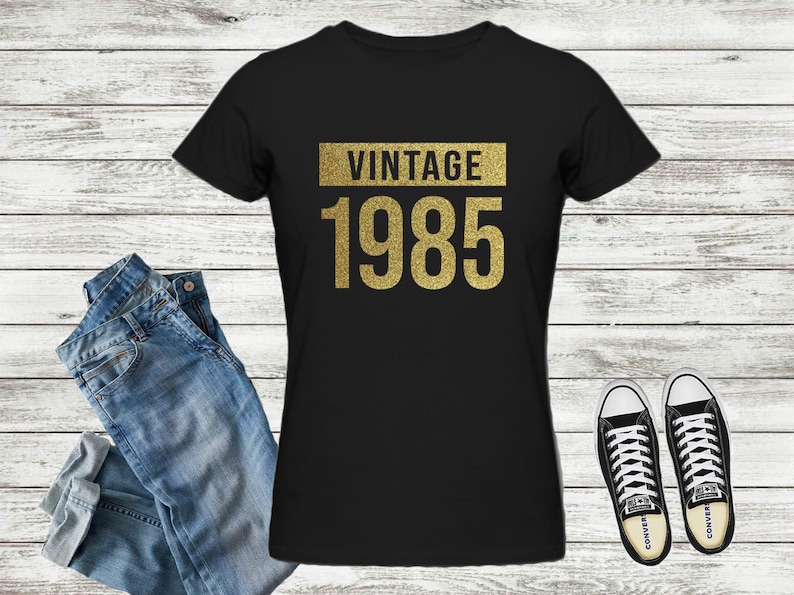 1985 Birthday SVG Vintage 1985 SVG Clipart Vintage 1985 | Etsy