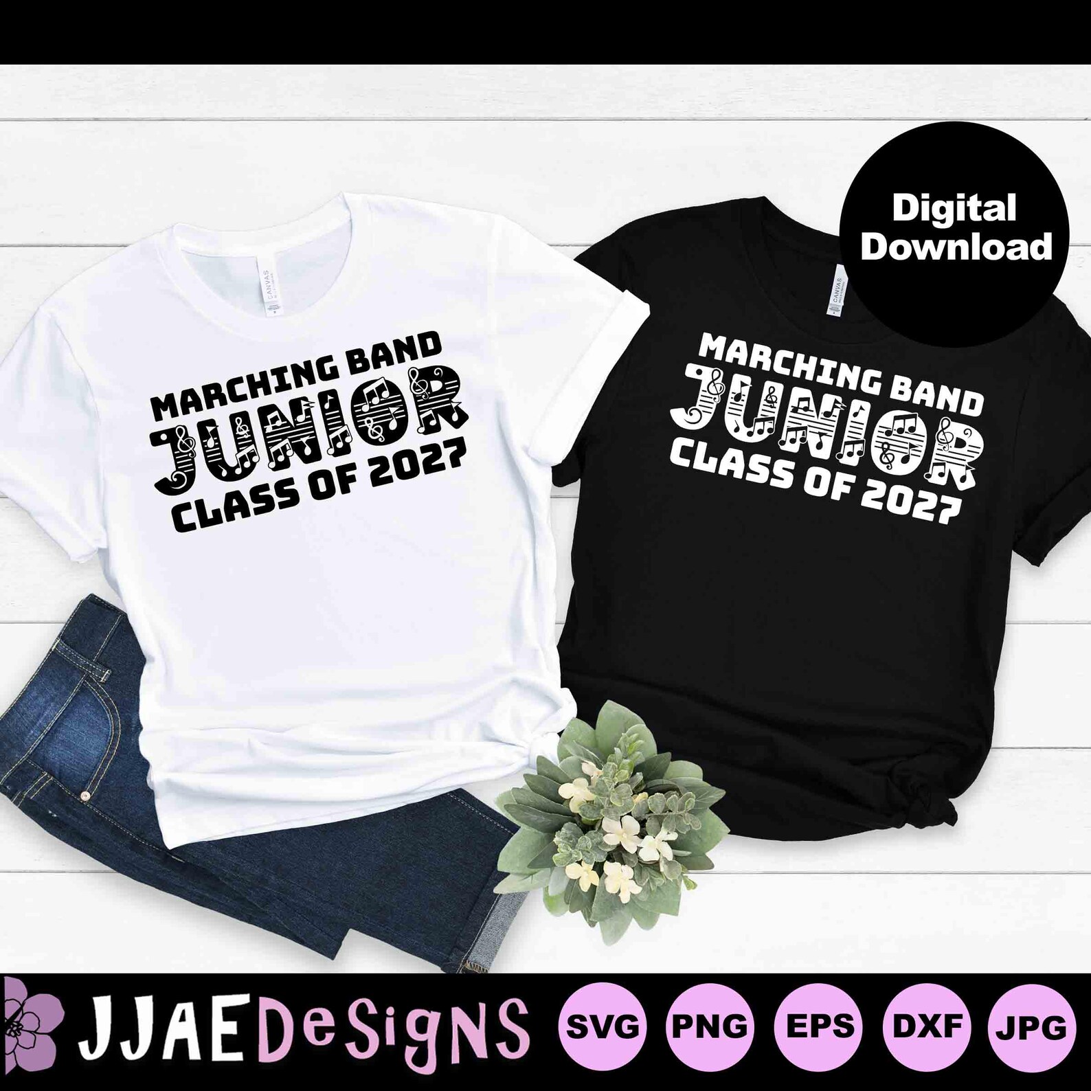 Marching Band Junior Svg | Class of 2027 Svg | Marching Band Shirt Svg ...