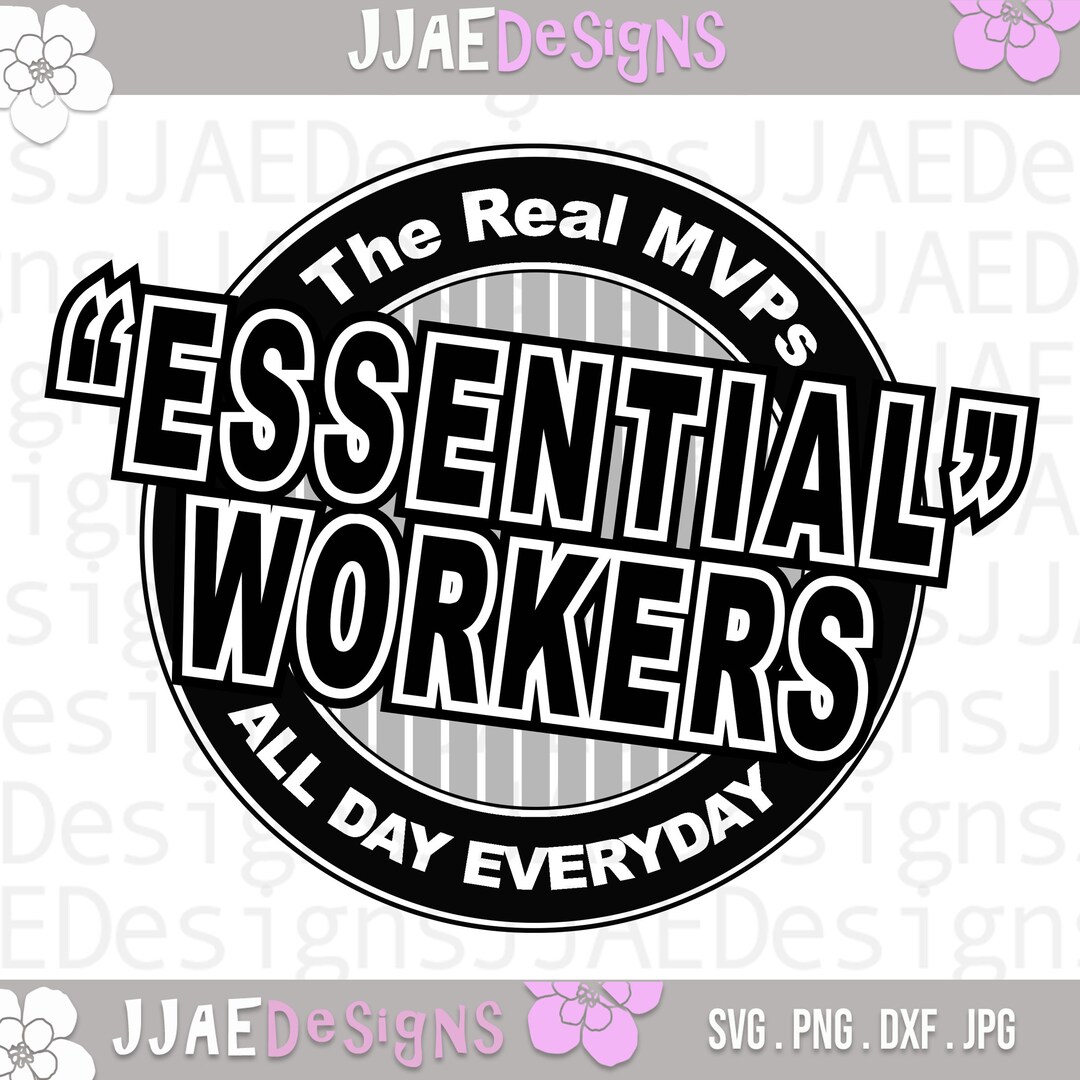 Essential Workers the Real MVP Svg, All Day Everyday, Nurse Svg, Nurse ...