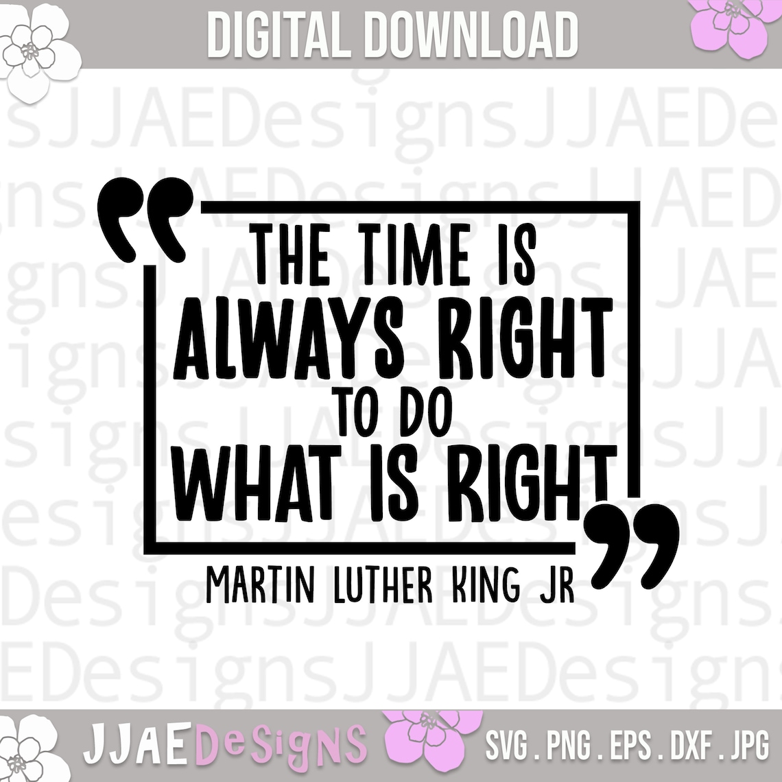 Martin Luther King Jr Quote Svg | Black History Svg | Black Svg | Black ...