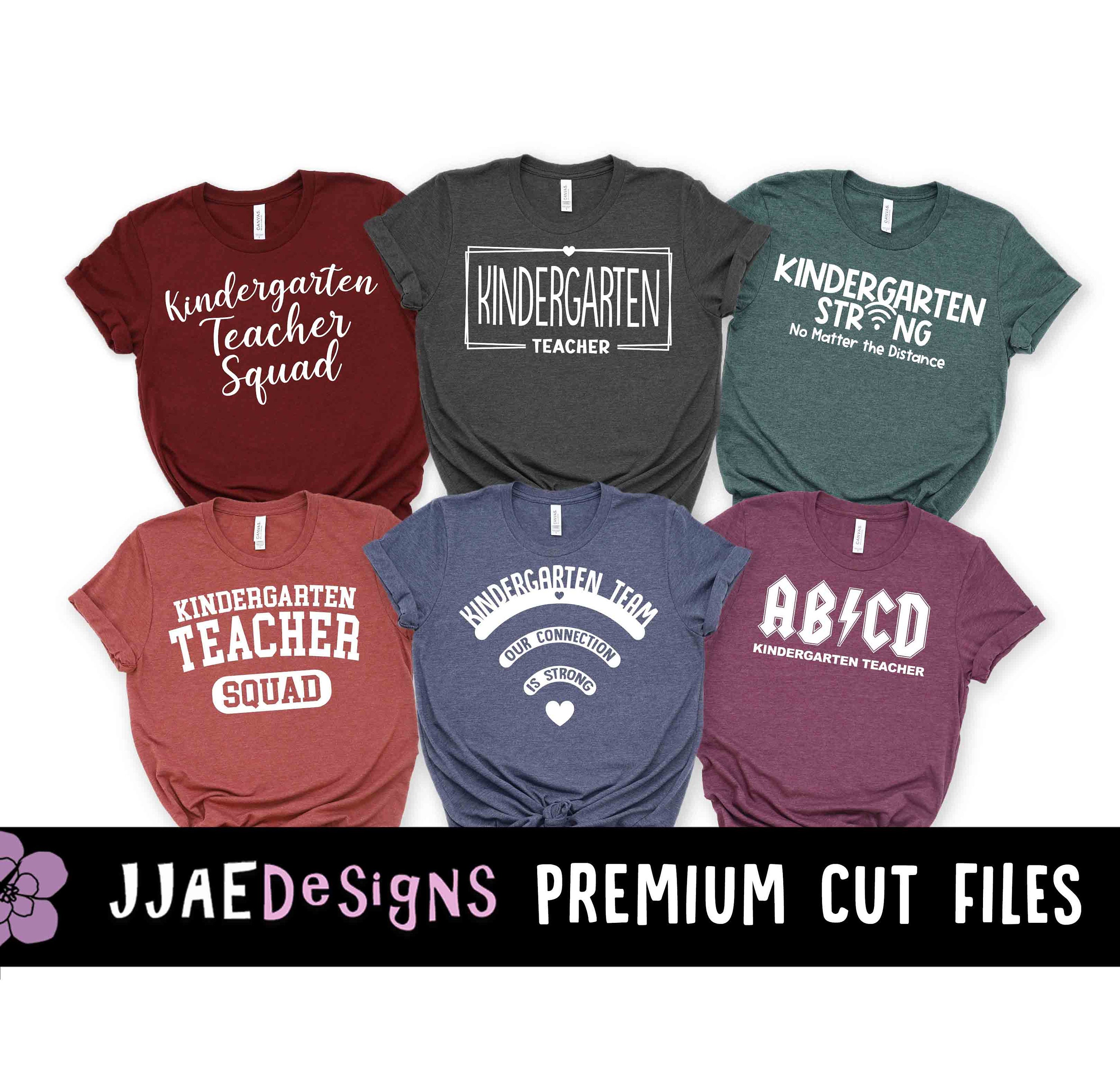 Kindergarten Teacher Svg Bundle Kindergarten Teacher Shirt - Etsy