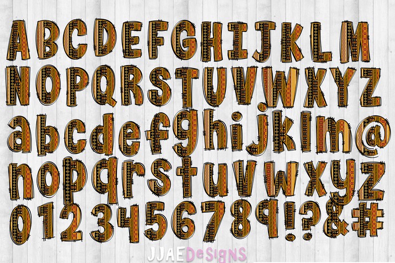 Black History Month Africa Alphabet Bundle Alphabet Letters - Etsy