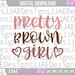 Pretty Brown Girl Svg, Black Girl Svg, Black Toddler Svg, Melanin Svg ...