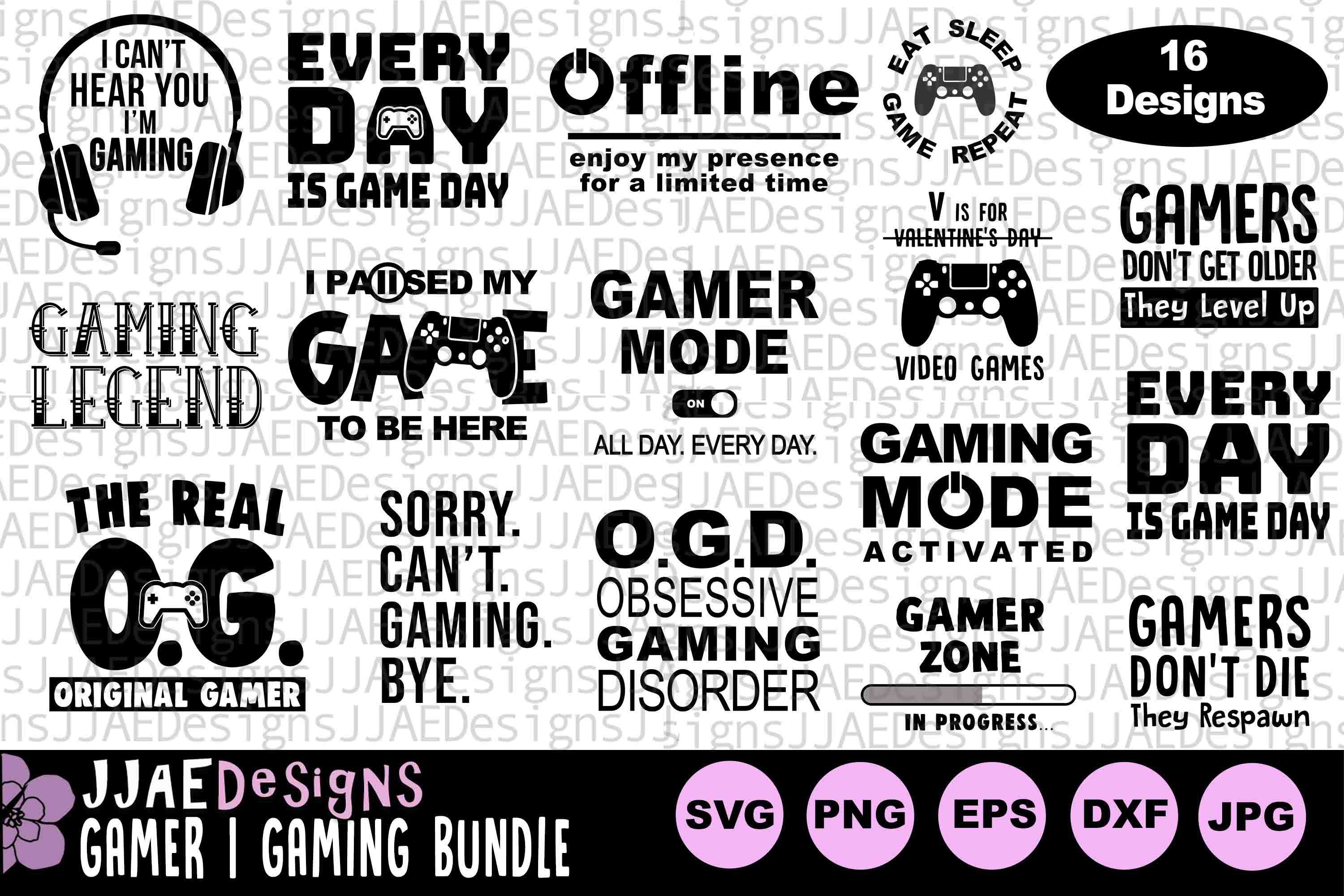 Gamer Svg Bundle Gaming Svg Bundle Gamer Shirt Svg | Etsy