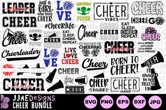Cheerleader Svg Bundle Cheer Svg Cheerleader Svg - Etsy