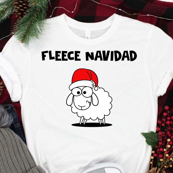 Fleece Navidad Svg - Etsy