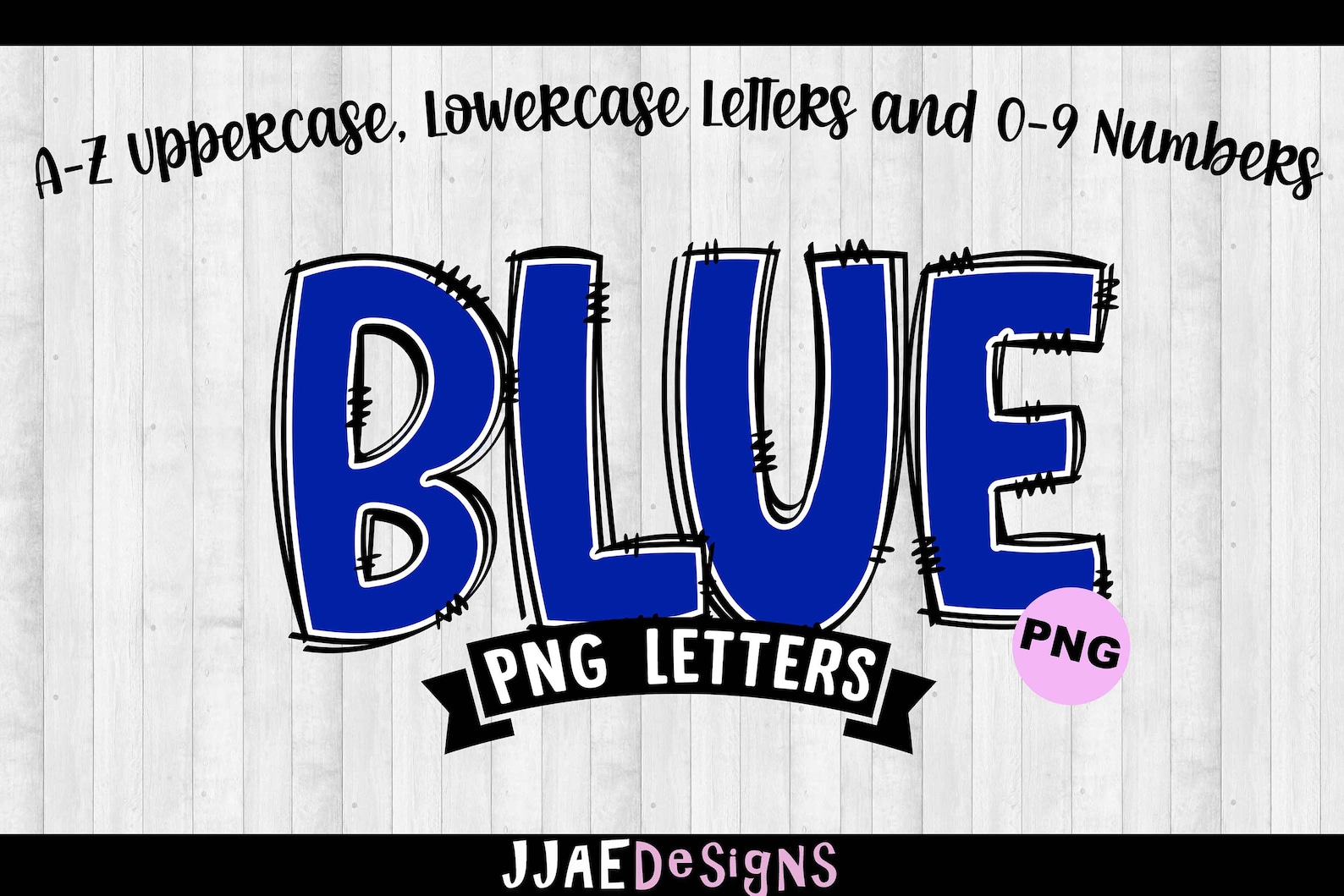 Blue PNG Letters Doodle Blue Alphabet PNG Doodle Letters Set - Etsy