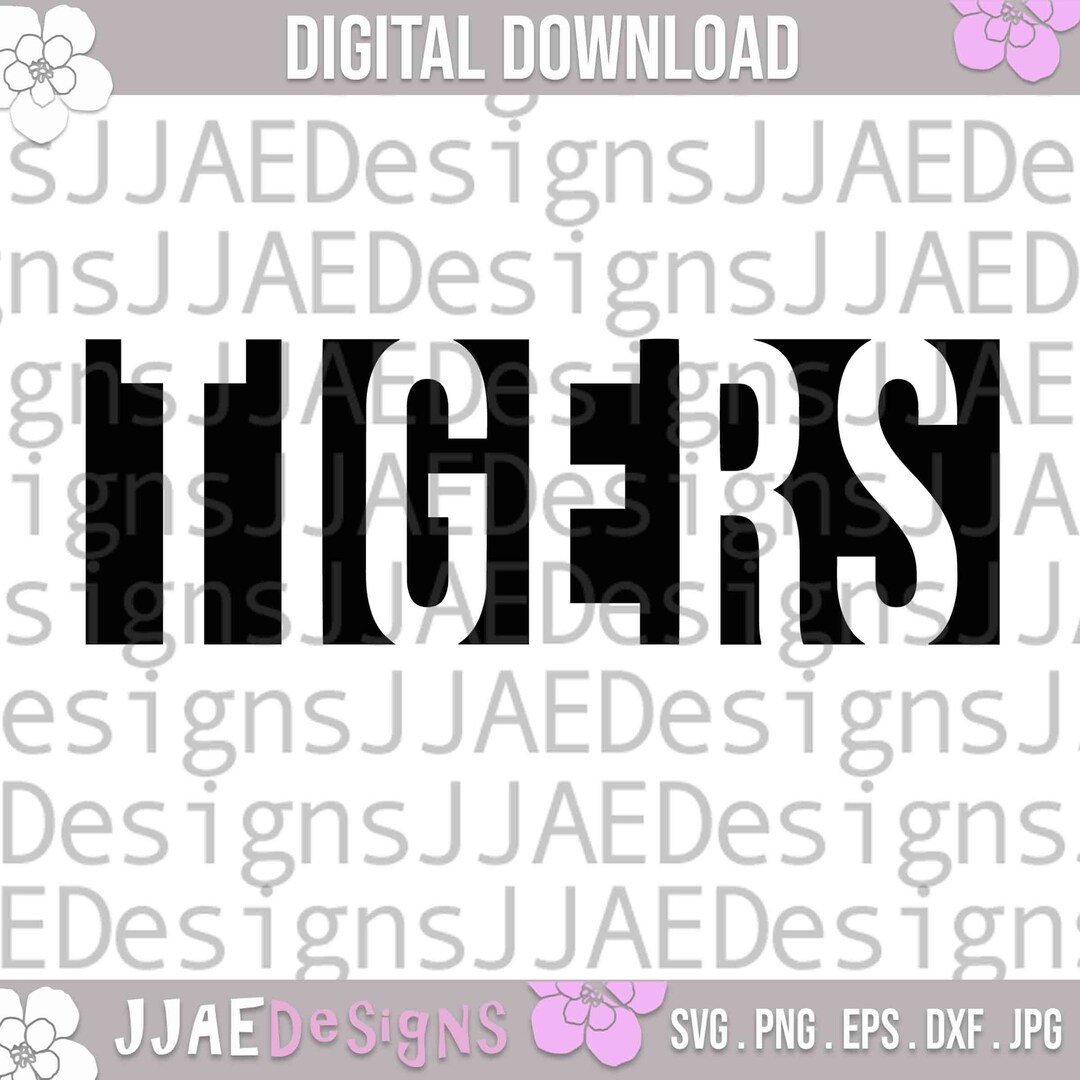 Tigers Svg, School Spirit Shirts Svg, School Mascot Svg, Tiger School ...