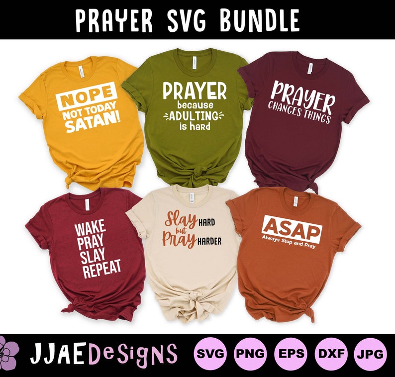 Prayer Svg Christian Svg Prayer Svg Bundle Christian Svg - Etsy