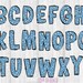 Christmas Alphabet PNG Letters, Doodle Letters PNG Letters, Christmas ...