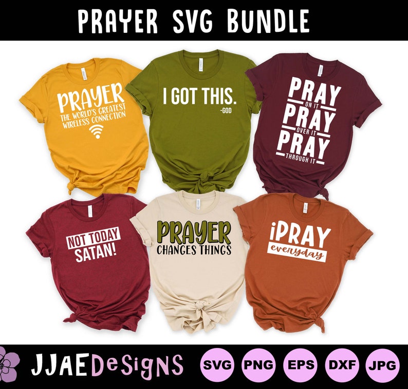 Prayer Svg Christian Svg Prayer Svg Bundle Christian Svg - Etsy