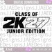 Junior Svg, 2027 SVG, Class of 2027 SVG PNG, Junior Class Shirt Svg ...