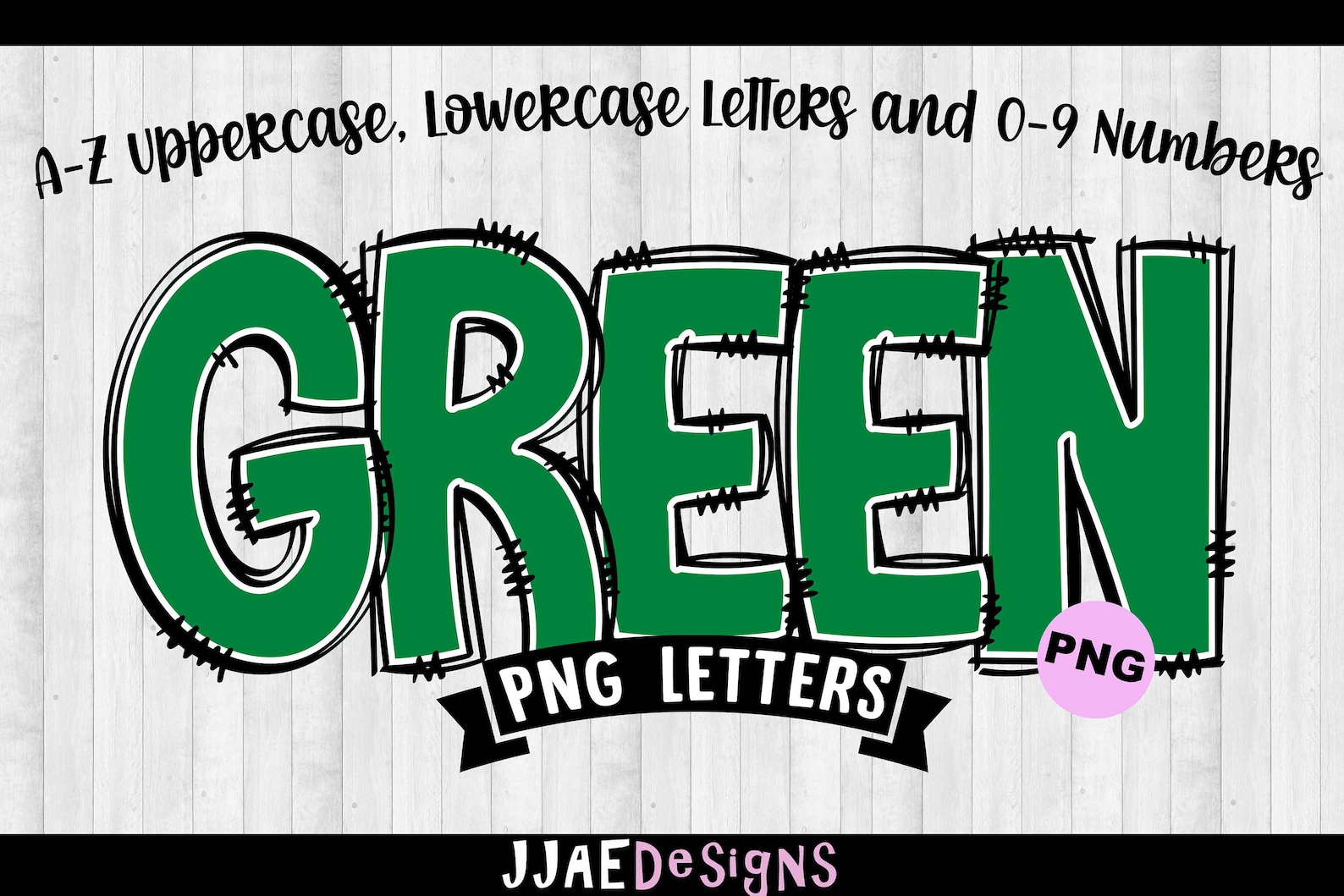 Green PNG Letters Doodle Green Alphabet PNG Doodle Letters - Etsy