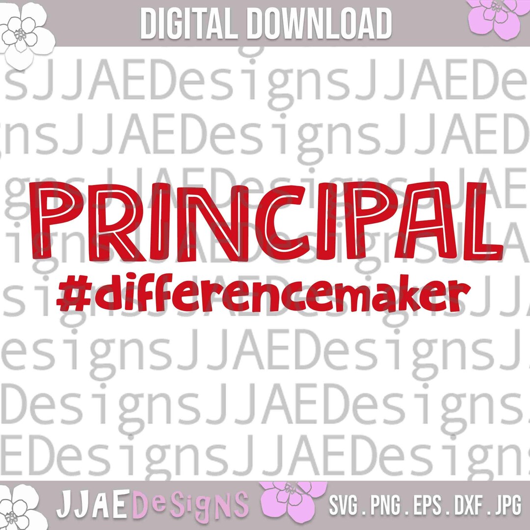 Principal Svg, Principal Shirt Svg, Back to School Svg, School ...