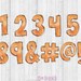 Pumpkin PNG Letters, Fall Sublimation Alphabet Bundle, Fall Png School ...
